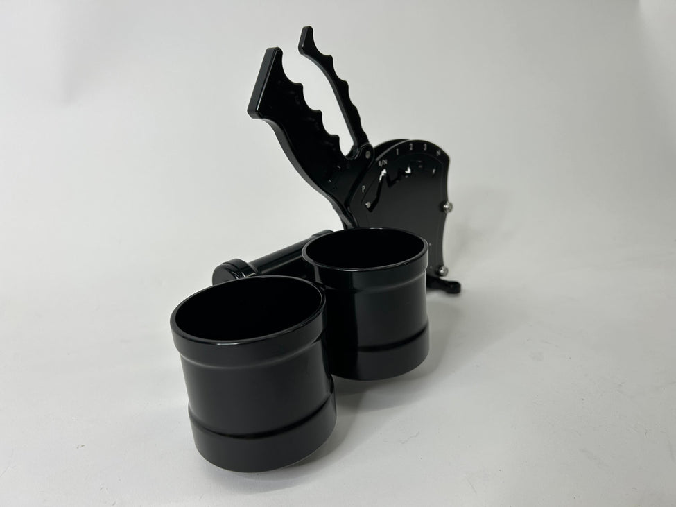Operator Series Dual Billet Cup Holder Attachment for Rear Exit Cable ...