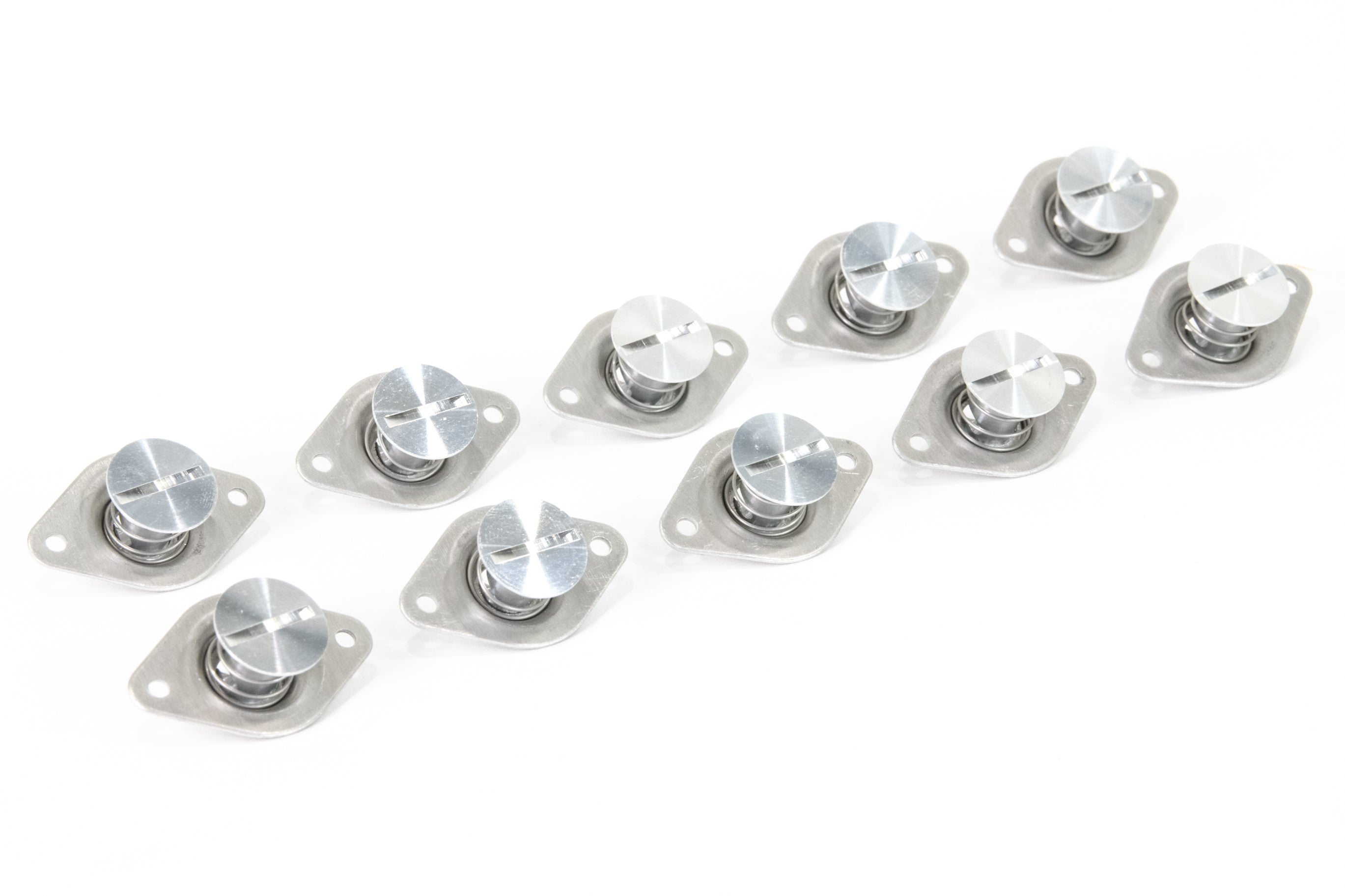 7/16 Bare Aluminum Dzus Fastener, Self Eject (10 Pack) – Motion Raceworks