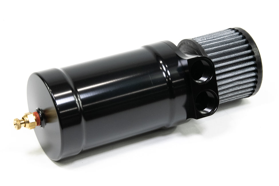 Motion Raceworks Top Loader Billet Oil Catch Can ( Dual 10 AN Port ) 3