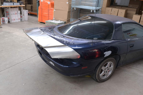 1993-2002 4th Gen Camaro 15" Strutless Drag Wing w/ Adjustable Wicker ...