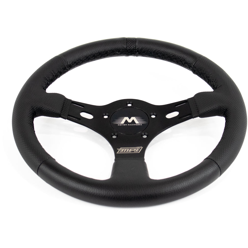 Motion Raceworks MPI Race Steering Wheel All Black MPI-DRG-R513-BLK-MR
