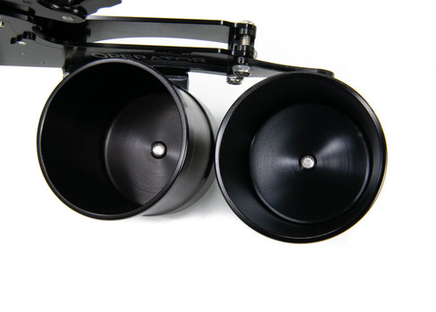 Operator Series Dual Billet Cup Holder Attachment for Front Exit Cable ...
