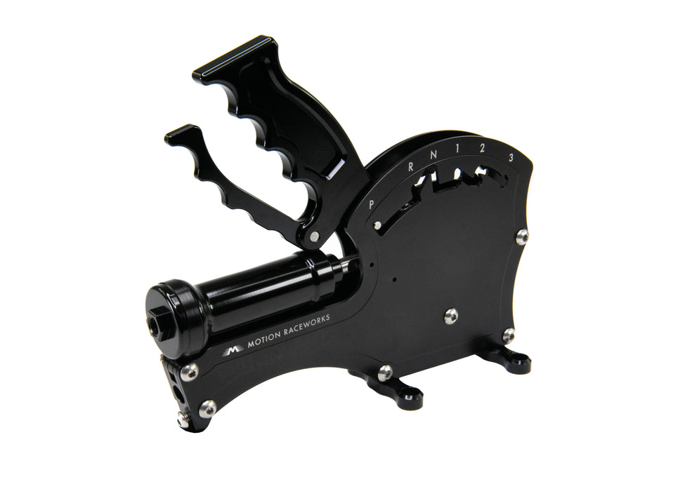 TH400 3 Speed Reverse Pattern Operator Series Billet Shifter Front Exi ...