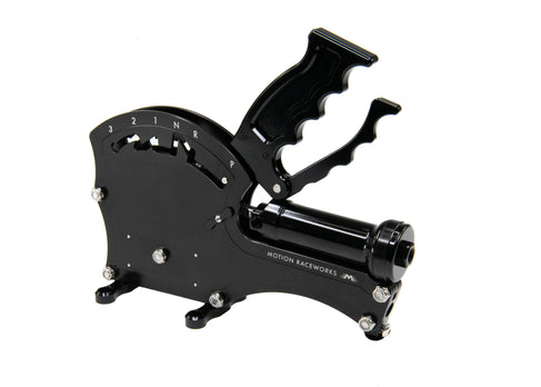 TH350 3 Speed Reverse Pattern Operator Series Billet Shifter Front Exi ...