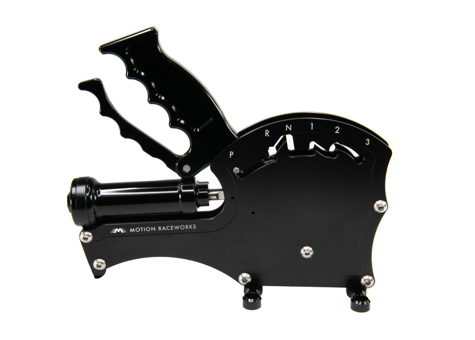 TH400 3 Speed Reverse Pattern Operator Series Billet Shifter Front Exi ...