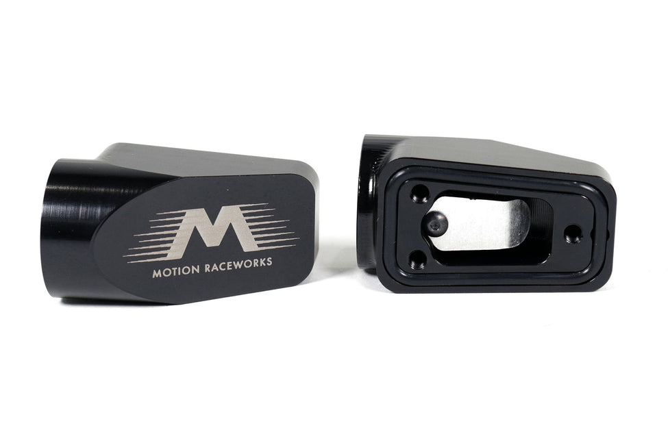 Motion Raceworks Billet Valve Cover Breathers Black Anodized (Pair)