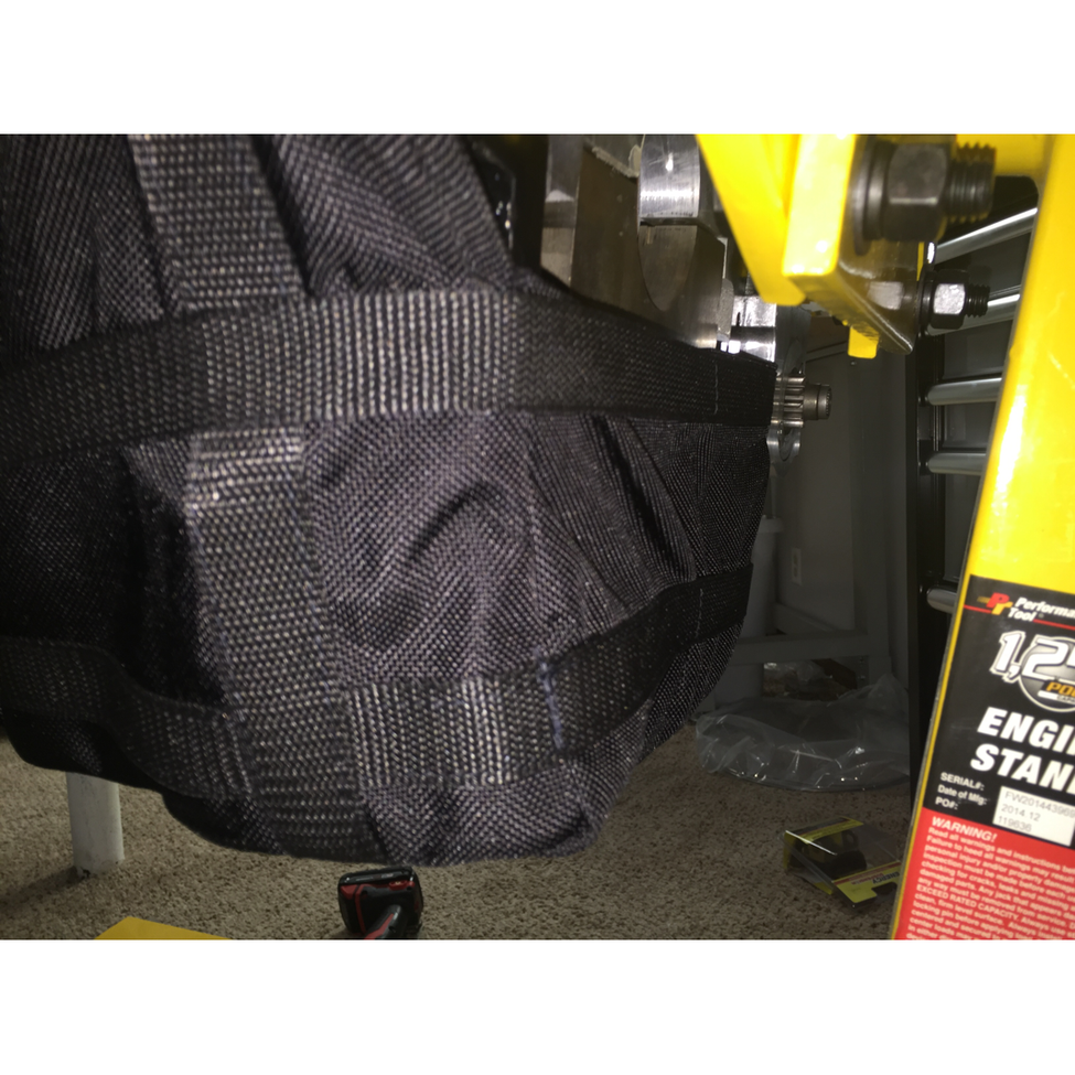 Motion Raceworks LS1 Engine Diaper, NHRA & IHRA Approved (For Motor Mo