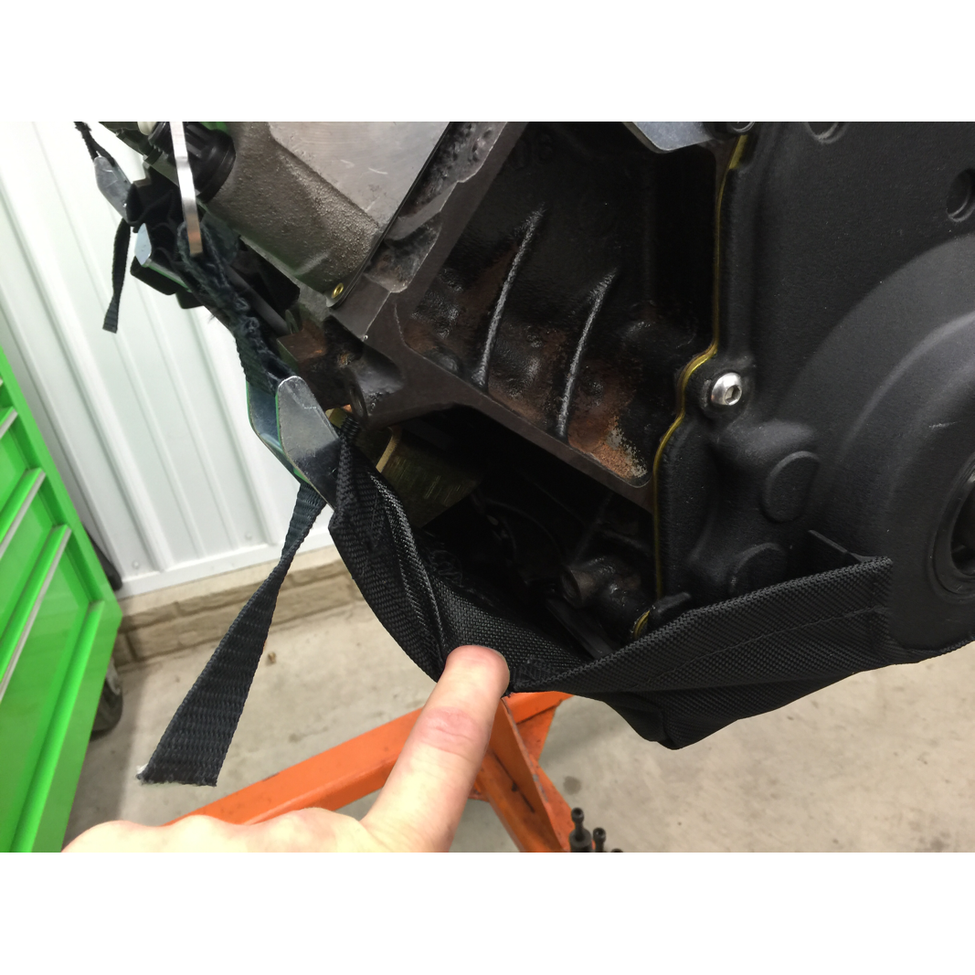 Motion Raceworks LS1 Engine Diaper, NHRA & IHRA Approved (For Motor Mo