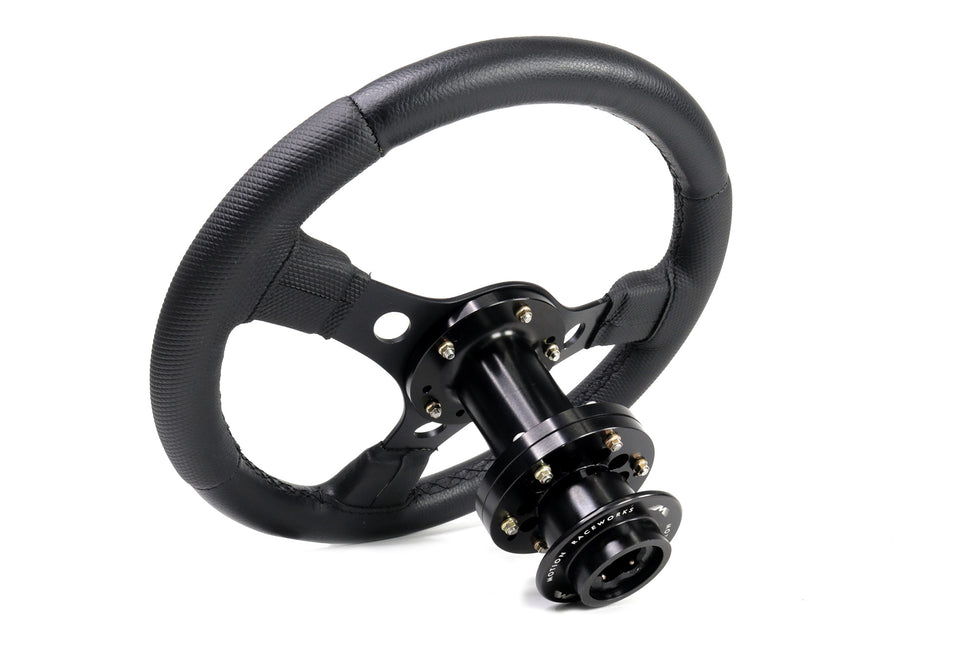 Steering Column Extension 3.5" for 5 or 6 Bolt Steering Wheels and Qui ...