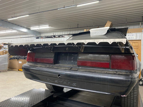 Motion Raceworks Foxbody Mustang Coupe / Notch 15" Strutless Drag Wing