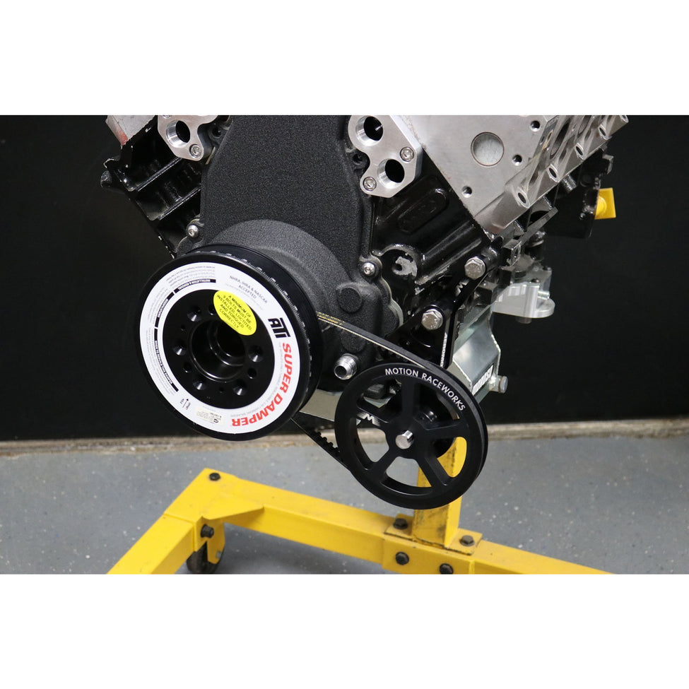 Motion Raceworks Driver Side LS Mechanical Cable Drive Fuel Pump Brack