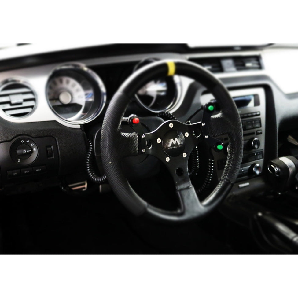 2005-14 Mustang S197 Lightweight Chromoly Steering Column w/ Firewall ...