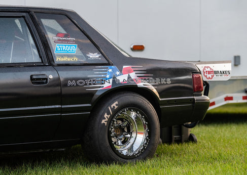 Motion Raceworks 40" x 7" USA Large Window Decal