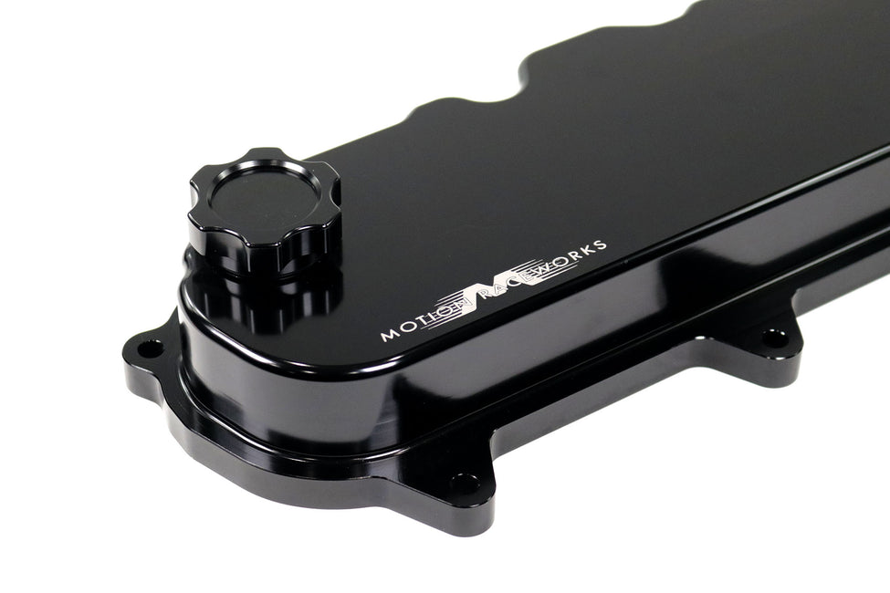 Motion Billet Gen V LT Valve Covers (Black Anodized Finish) 11-120BLK ...